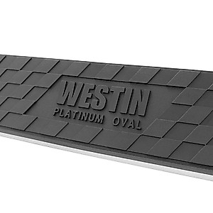 Westin 21-2775 Platinum Black Oval Step Bar