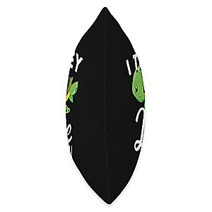 Valentines Turtle Novelty Attire Shop Cute Turtle I Turtley Love You Valentine Present Throw Pillow, 16x16, Multicolor