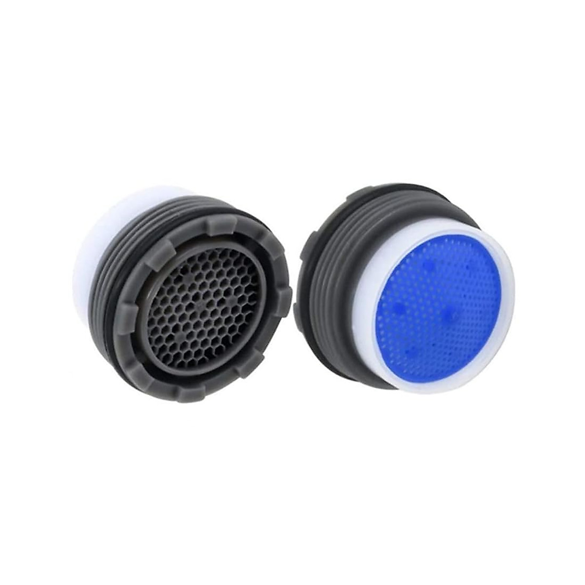 QLXHBOT 10Pcs Faucet Aerator M18.5, Aerator Replacement for Sink Faucet Flow Restrictor, Kitchen Cache Aerators Bathroom Sink Aerator with Key Removal Wrench Tool (18.5 MM)