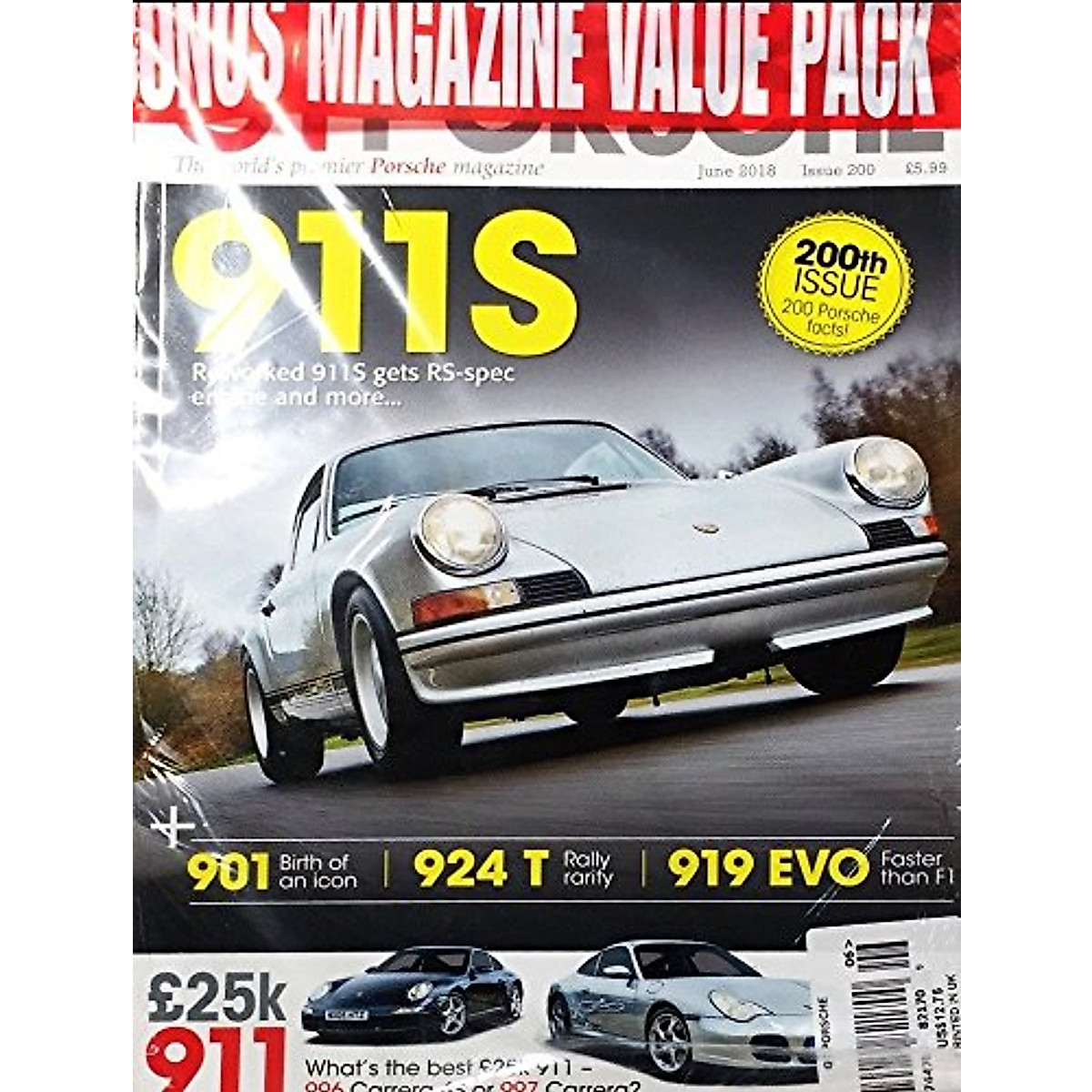 GT PORSCHE 911S: REWORKED 911S GETS RS-SPEC ENGINE AND MORE.^