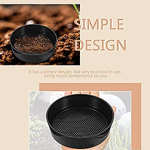 YARNOW 3 Sets Soil Sieve Set Mesh Sifting Pan Soil Sand Sieve Fine Mesh Strainer Gardening Tool Riddle Soil Sifter for Sand Rock Compost
