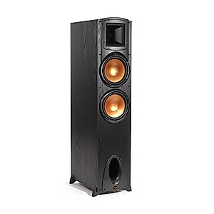 Klipsch Synergy Black Label F-300 Floorstanding Speaker with Dual 8" Woofers, Pair