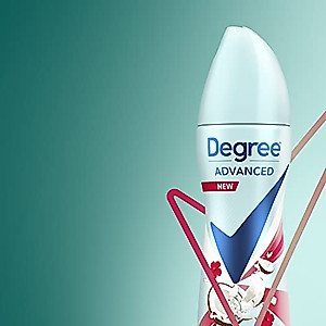 Degree Advanced Antiperspirant Deodorant Dry Spray Coconut & Hibiscus 3 count 72-Hour Sweat and Odor Protection Deodorant Spray With MotionSense Technology 3.8 oz