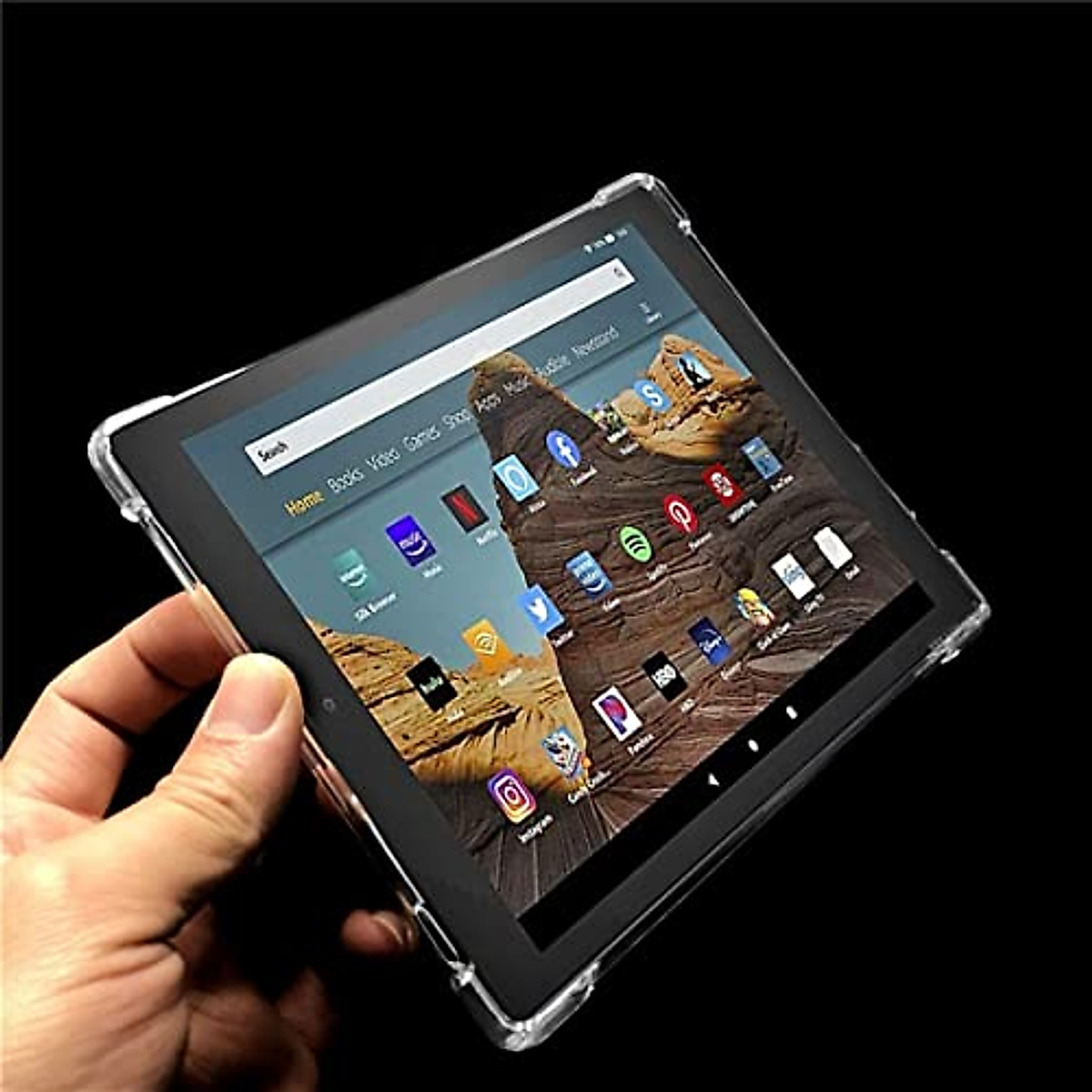 Zcooooool Case for Amazon Fire HD 8 Tablet (8th / 7th / 6th Generation - 2018, 2017 and 2016 Release) Reinforced Corners Fire HD 8 Cover