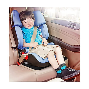 YaKuss Car Backseat Organizer,Kick Mats Back Seat Protector with Touch Screen Tablet Holder,9 Storage Pockets, Waterproof Car Back Seat Organizer for Kids, Car Travel Accessories (1.0 Black, 1PC)