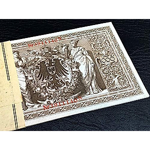 1910 DE GIANT PACK FRESH GERMAN 1910 1000 MARKS! HIGHEST DENOM LARGEST GERMAN EMPIRE BILL! 1000 Marks CRISP UNCIRCULATED