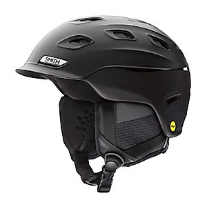Smith Vantage Helmet for Men & Women – Adult Snowsports Helmet with MIPS Technology + Zonal Koroyd Coverage – Lightweight Protection for Skiing & Snowboarding – Matte Black, X-Large