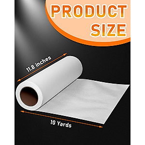 PLANTIONAL Heavy Weight Fusible Bonding Web:11.8 inch x 10 Yards Fusible Webbing for Fabric Applique DIY Crafts Supplies