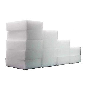 Generic Jumbo Magic Cleaning Eraser Sponge Melamine Foam 100 X 70 X 30mm, Pack of 99