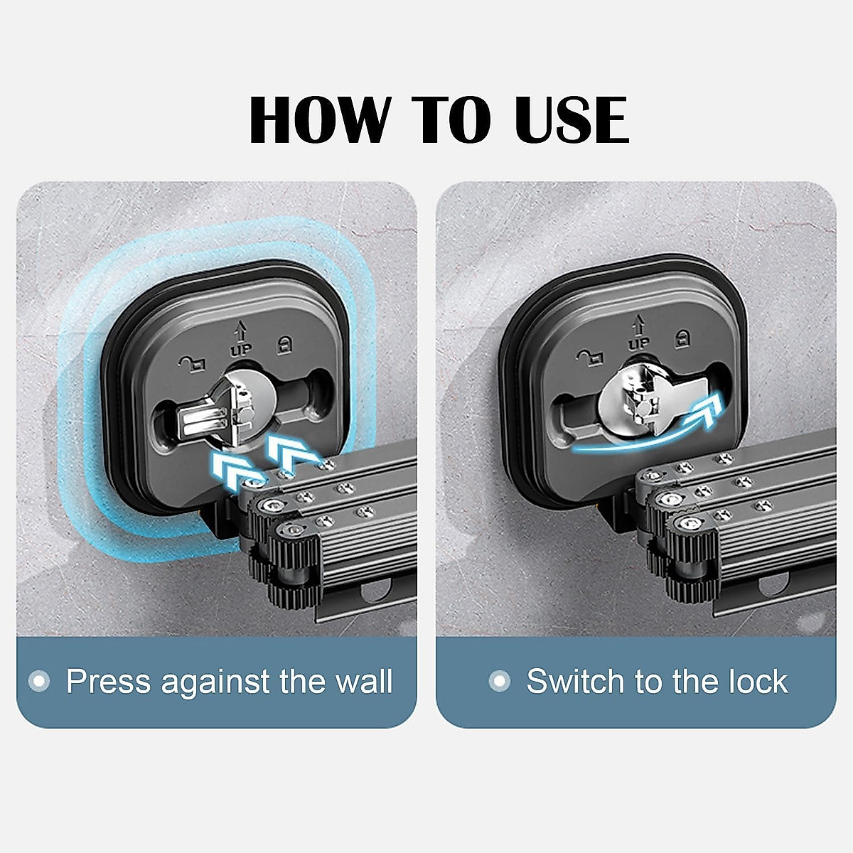 Hemerch Retractable Clothes Drying Rack, Aluminum Clothes Drying Rack Foldable, Retractable Wall Mounted Clothes Hanger Rack, Portable Clothes Drying Rack for Home Organizers (3 Folding, Black)