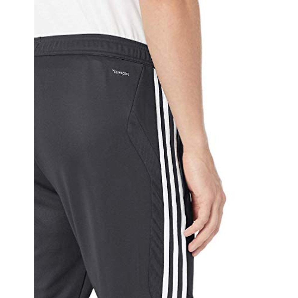 adidas Men's Tiro 19 Pants, Dark Grey/White, Medium