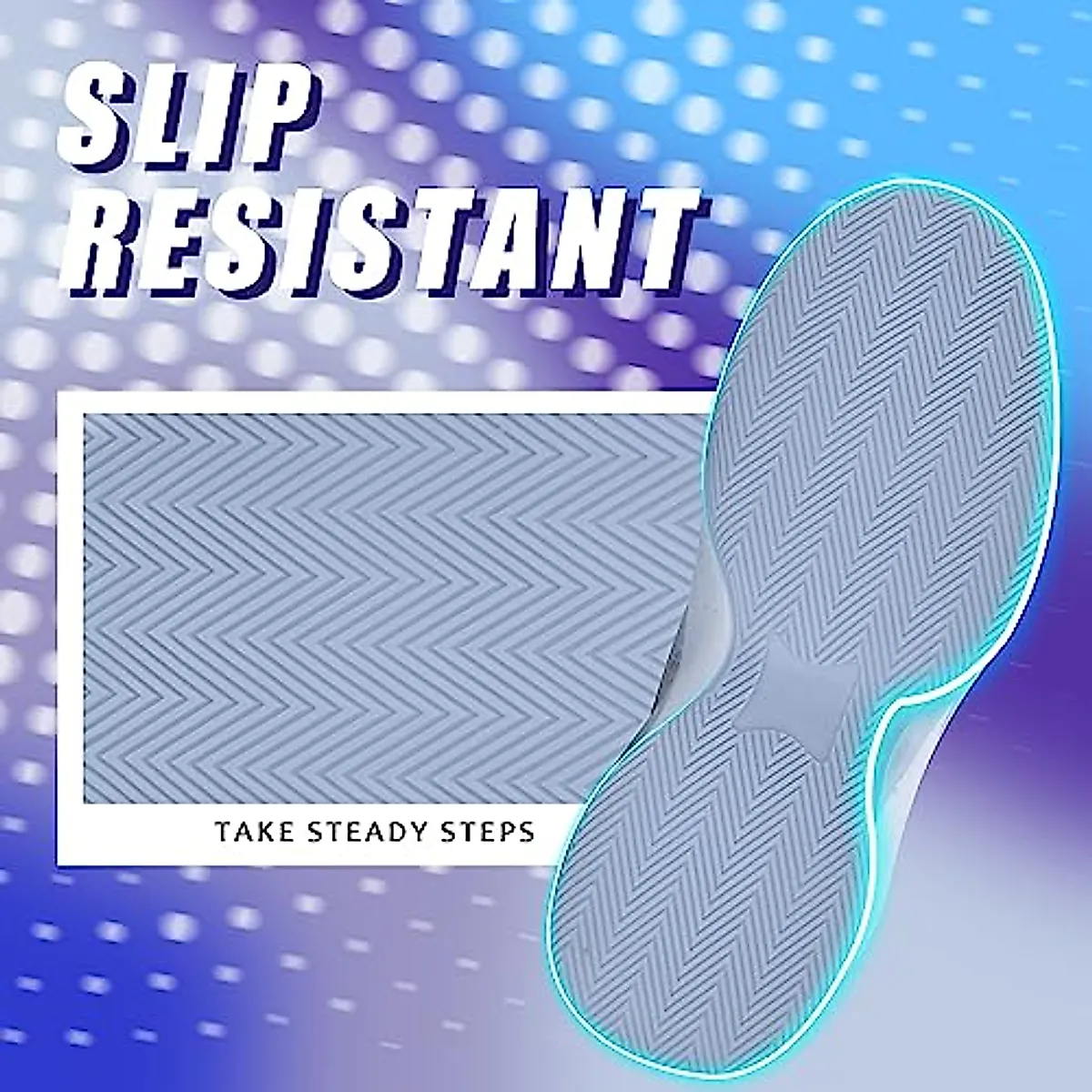 Promenie Men's High Top Basketball Shoes Fashionable Breathable Professional Outdoor Basketball Shoes White-Grey Size 9