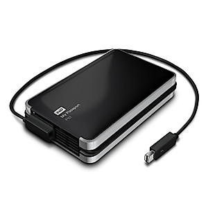 WD 2TB My Passport Pro Portable External Hard Drive - Thunderbolt - WDBRMP0020DBK-NESN