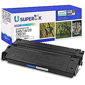 USUPERINK Compatible for Canon E40 E30 E31 E16 E20 1491A002AA Black Toner Cartridge for PC140 PC170 PC310 PC325 PC940 PC980 Copy Machines (4,000 Pages)