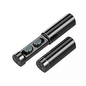 Wireless Headphones TWS Bluetooth 5.2 Earphones Stereo Headset Sport Earbuds with Microphone Flashlight for Smartphone. Pine