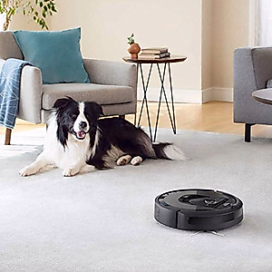 iRobot Roomba i7+ (7550) Robot Vacuum with Automatic Dirt Disposal-Empties Itself, Wi-Fi Connected, Smart Mapping, Compatible with Alexa, Ideal for Pet Hair, Carpets, Hard Floors, Black (Renewed)