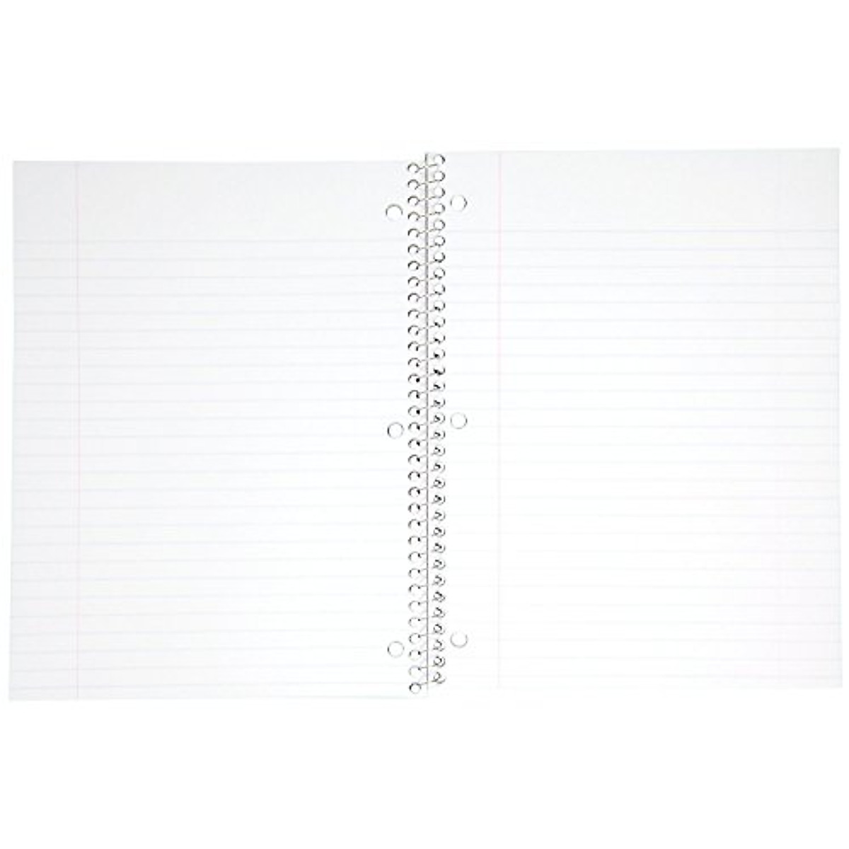 Mead Spiral Notebook, 1 Subject, 70 Wide Ruled Sheets, Assorted Colors, 12 Pack