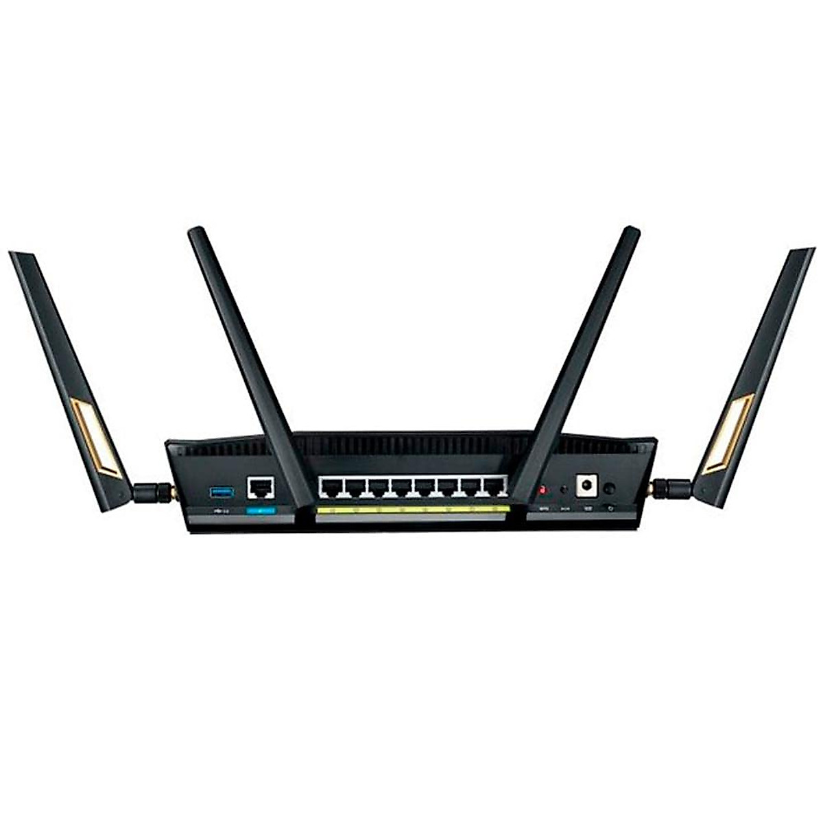 ASUS AX6000 WiFi 6 Gaming Router (RT-AX88U) - Dual Band Gigabit Wireless Router, 8 GB Ports, Gaming & Streaming, AiMesh Compatible, Included Lifetime Internet Security, Adaptive QoS, MU-MIMO