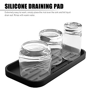 Healifty Grade Silicone Draining Tray Wave Silica Gel Dispenser