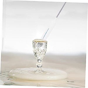 FUNOMOCYA 3pcs Alcohol Meter Hydrometer Wine Testing Meter Alcohol Tester Alcoholmeter Alcohol Measuring Tools Home Alcohol Test Alcohol Percentage Tester Thermometer Wine Meter Glass