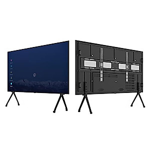 GTUOXIES 110 Inch UHD LED Smart TV, 4K Screen Television with Mount & Stand TS110TV High Resolution LCD Screen 16:9 Indoor Cinema with Anti-Glass WiFi, HDMI, USB Ports