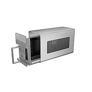 Razer Core X Aluminum External GPU Enclosure (eGPU): Compatible with Windows & MacOS Thunderbolt 3 Laptops, NVIDIA/AMD PCIe Support, 650W PSU, Mercury White