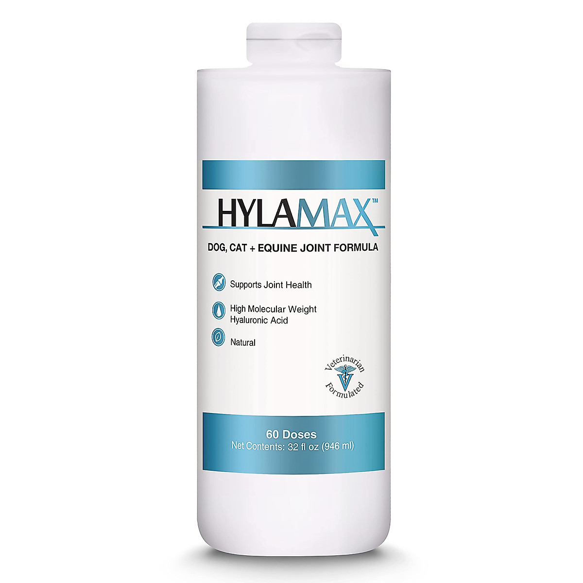 Pet Health Solutions HylaMAX Hyaluroniac Acid for Dogs, Cats & Equine (32 oz)