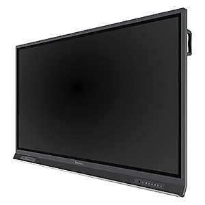 ViewSonic IFP6552 65 Inch ViewBoard 4K Interactive Flat Panel Display with 33-Point Touch, Integrated Microphone and HDMI, VGA, RJ45, 60W Powered USB-C Connectivity