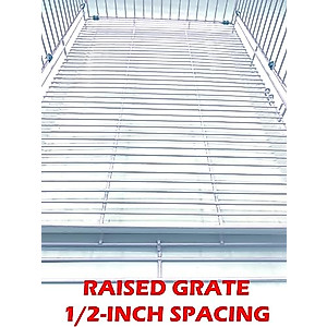 Two Size, Large Travel Vet Collapsable Parrot Bird Carrier Cage