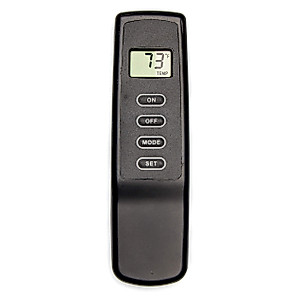 Amazing Deals and Donations Gas Fireplace Remote Control On/Off with Thermostat Remote and Receiver Kit for Millivolt Gas Valves Only