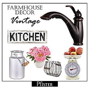 Pfister LG5327YY Marielle 1-Handle Pull-Out Kitchen Faucet in Tuscan Bronze, Water-Efficient Model