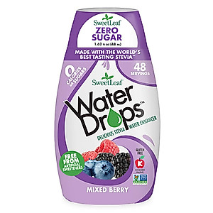 Sweetleaf WaterDrops, Mixed Berry, 1.62 FL OZ
