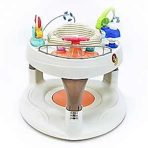 Storkcraft Imagination 3-in-1 Activity Center (Desert Sand) - Interactive Activity Center with Toy Tray, Rocking Function, and Jumping Board for Toddlers and Infants