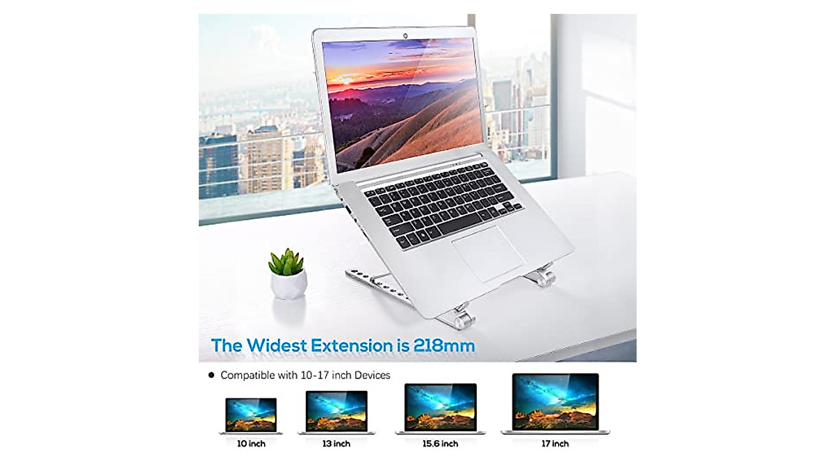 Ergonomic Foldable Laptop Stand for 10-15.6" Laptops | Roleader