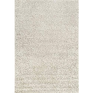 nuLOOM Wowshag Area Rug, 6' 7" x 9', Beige