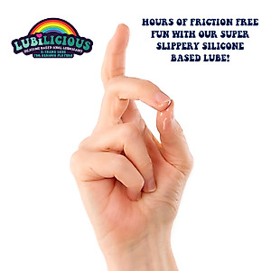 Lubilicious Silicone Based Anal Lubricant - Premium Anal Lube for Sex for Couples - Long Lasting Lube Silicone Lubricant for Sex - Silicone Lube 8 oz