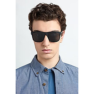 Polaroid Sunglasses Men's PLD6041/S Rectangular Sunglasses, Matte Havana , 56mm US