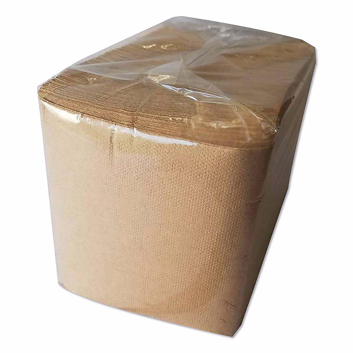 Boardwalk BWK8323K 13 in. x 10 in. 1-Ply 1/4-Fold Lunch Napkins - Kraft (500/Pack, 12 Packs/Carton)