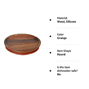 Weck Wood Lid (Large=100mm) Fits models 740, 741, 742, 743, 738, 739, 744, 745, 748, 974