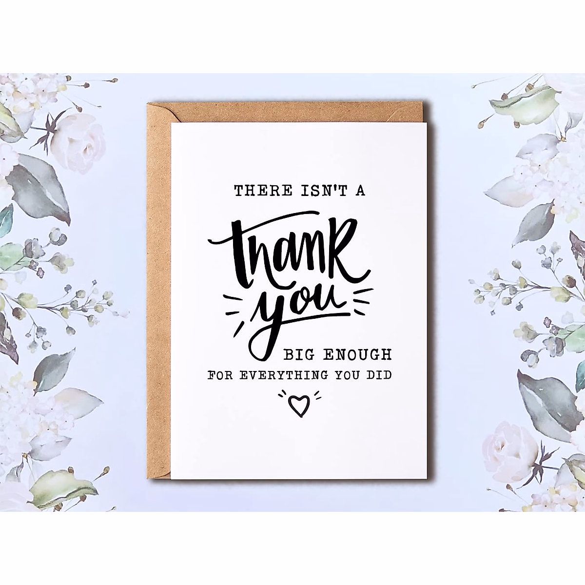 NTVShop There Isn't A Thank You - Nurse Thank You Card Doctor Thank You Card Emergency Response Thank You Card Healthcare Worker