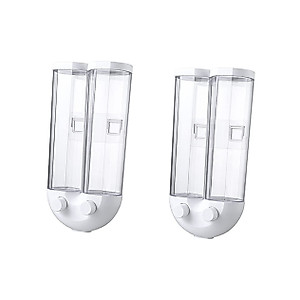 CIYODO 2 pcs Wall-mounted Wall- for Organizer Bucket Household Flour Baking Dry Large Rice Grain Restaurant Tea Storage Seasoning Canister Kitchen Food Container Grains Containers
