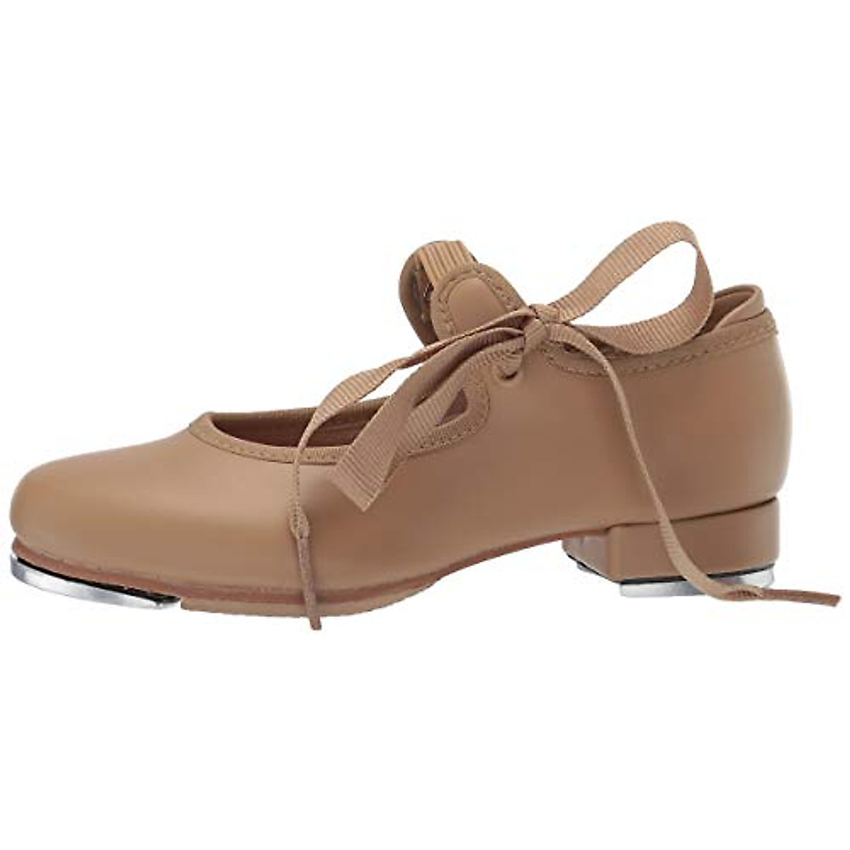 Bloch Girls Annie Tyette Dance Shoe, Brown Tan, 5 Toddler