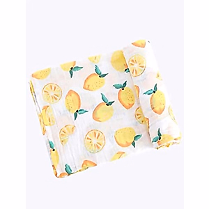 TATA AMG ® Muslin Baby Blankets | Swaddle for Newborns | 100% Organic Cotton Gauze Receiving Blanket Soft, Silky & Breathable for Girls & Neutral Gender | Baby Essentials | 47 x 47 inches