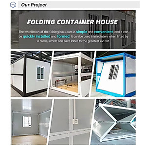 Portable 3 Bedroom Container House–Expandable and Foldable Prefab Home with Efficient Installation, Perfect for Temporary Living Spaces and Emergency Shelters