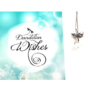 Smiling Wisdom - A Dandelion Wish of Joy Greeting Card and Real Seeds Gift Set - Goodbye, Birthday, Retirement, Journey, Graduation - Women - Dragonfly Dandelion Dangle