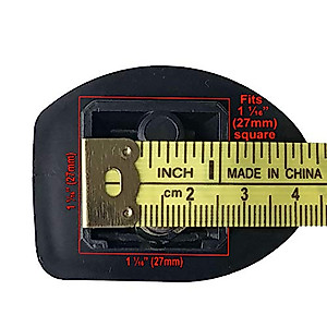DaVoice 27mm Tripod Quick Release Plate Camera Mounting Adapter Parts Replacement for Targus TG-50TR, TG-5060TR, Vivitar VPT-1250, Digital Concepts 50”, Sunpak 50” Tripod Mount Attachment AB-QR-50