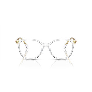 SWAROVSKI SK2002 Prescription Eyewear Frames, Transparent/Demo Lens, 51 mm
