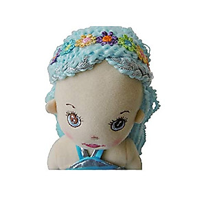 JUSTSWAG Mermaid Doll Light Blue Sequins Color | Mermaid Plush | Soft Toy Premium Quality | 18''
