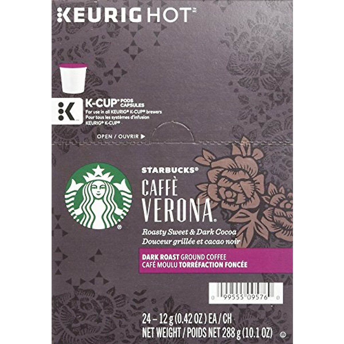 Starbucks Caffe Verona K-Cups, 24 Count