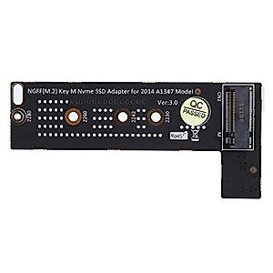 Zyyini Bindpo SSD Converter, M.2 NGFF MKey NVME SSD Converter Card Adapter Module for OS Computer Mini A1347 Model 2014, for M Key SSD